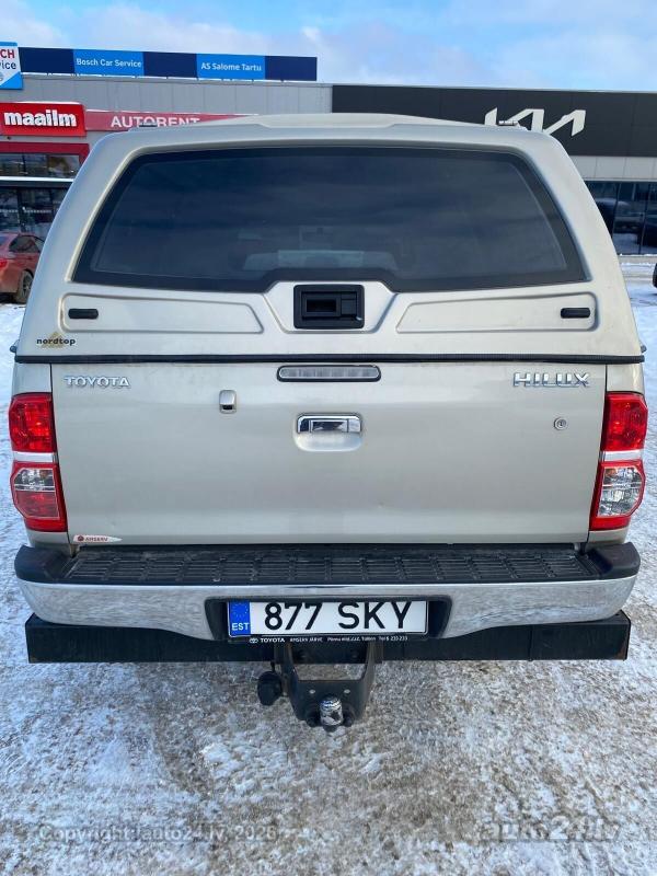 Toyota Hilux 2016 in Tallinn, with an engine capacity of 3.00 L and mileage of 63 thousand km for 32000 €, photo 5 on AUTOMOTO.COM.LV