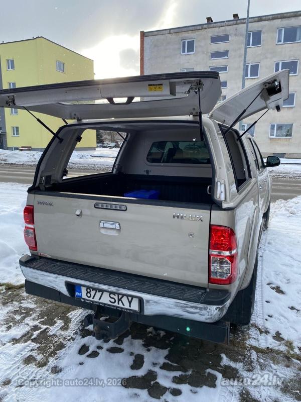 Toyota Hilux 2016 in Tallinn, with an engine capacity of 3.00 L and mileage of 63 thousand km for 32000 €, photo 6 on AUTOMOTO.COM.LV