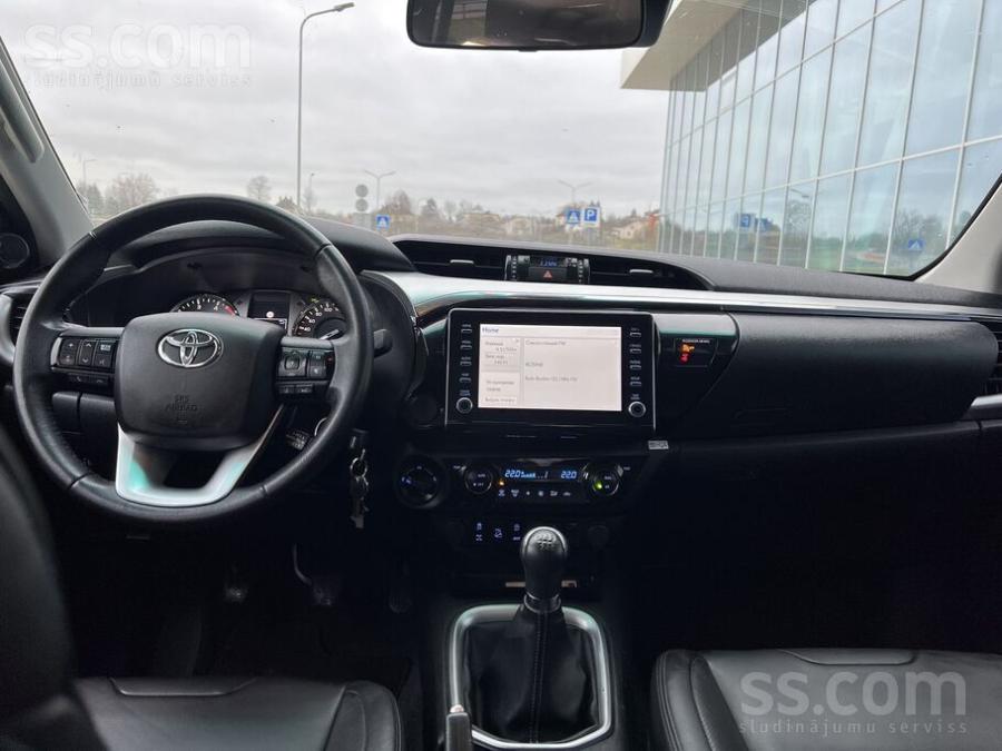 Toyota Hilux 2023 in Rezekne, with an engine capacity of 2.80 L and mileage of 30 thousand km for 46000 €, photo 13 on AUTOMOTO.COM.LV