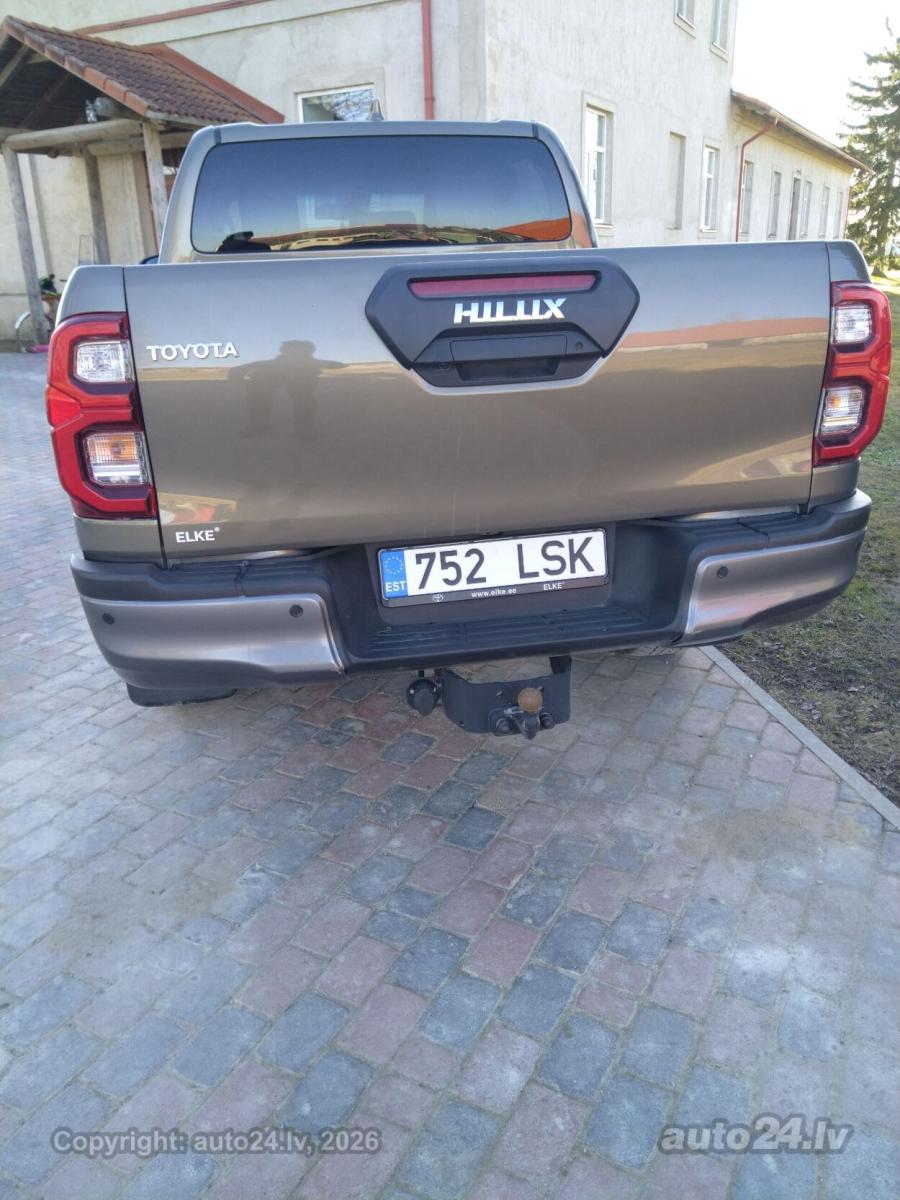 Toyota Hilux 2023 Rakvere, ar dzinēja tilpumu 2.80 L un nobraukumu 76 tūkst. km par 45000 €, foto 3 vietnē AUTOMOTO.COM.LV