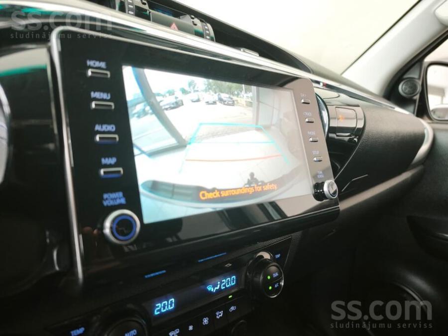Toyota Hilux 2023 in Riga, with an engine capacity of 2.80 L and mileage of 105 thousand km for 36400 €, photo 18 on AUTOMOTO.COM.LV