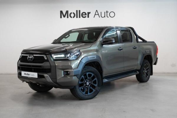 Green Toyota Hilux 2022 in Vilnius, with an engine capacity of 2.80 L and mileage of 86 thousand km for 38900 €, photo 1 on AUTOMOTO.COM.LV