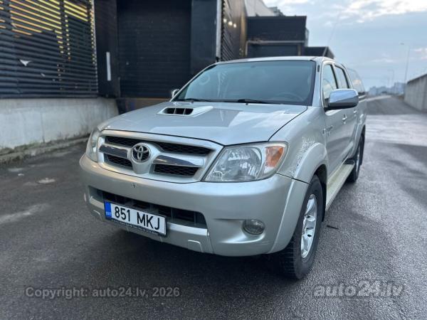 Grey Toyota Hilux 2007 in Tallinn, with an engine capacity of 2.50 L and mileage of 0 thousand km for 7500 €, photo 1 on AUTOMOTO.COM.LV