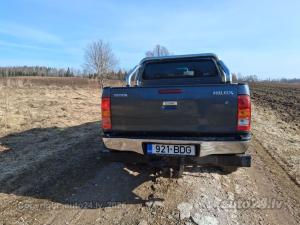 Grey Toyota Hilux 2011 in Tallinn, with an engine capacity of 2.50 L and mileage of 0 thousand km for 12000 €, photo 5 on AUTOMOTO.COM.LV