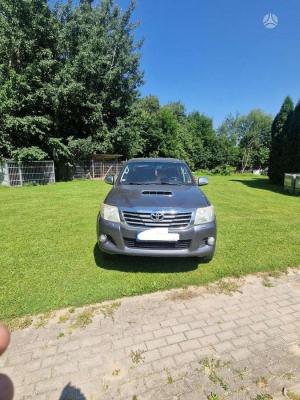 Pelēks Toyota Hilux 2015 Anykščiai, ar dzinēja tilpumu 2.98 L un nobraukumu 285 tūkst. km par 8591 €, foto 5 vietnē AUTOMOTO.COM.LV