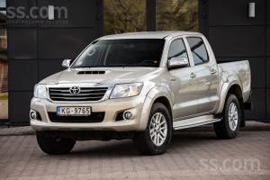 Grey Toyota Hilux 2016 in Riga, with an engine capacity of 3.00 L and mileage of 0 thousand km for 16300 €, photo 3 on AUTOMOTO.COM.LV