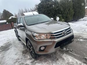 Pelēks Toyota Hilux 2017 Kauņa, ar dzinēja tilpumu 2.40 L un nobraukumu 220 tūkst. km par 18950 €, foto 8 vietnē AUTOMOTO.COM.LV