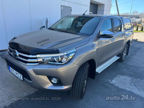 Pelēks Toyota Hilux 2020 Tallina, ar dzinēja tilpumu 2.40 L un nobraukumu 131 tūkst. km par 34720 €, foto 2 vietnē AUTOMOTO.COM.LV