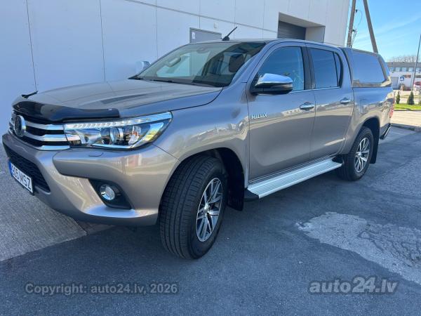 Pelēks Toyota Hilux 2020 Tallina, ar dzinēja tilpumu 2.40 L un nobraukumu 131 tūkst. km par 34720 €, foto 4 vietnē AUTOMOTO.COM.LV