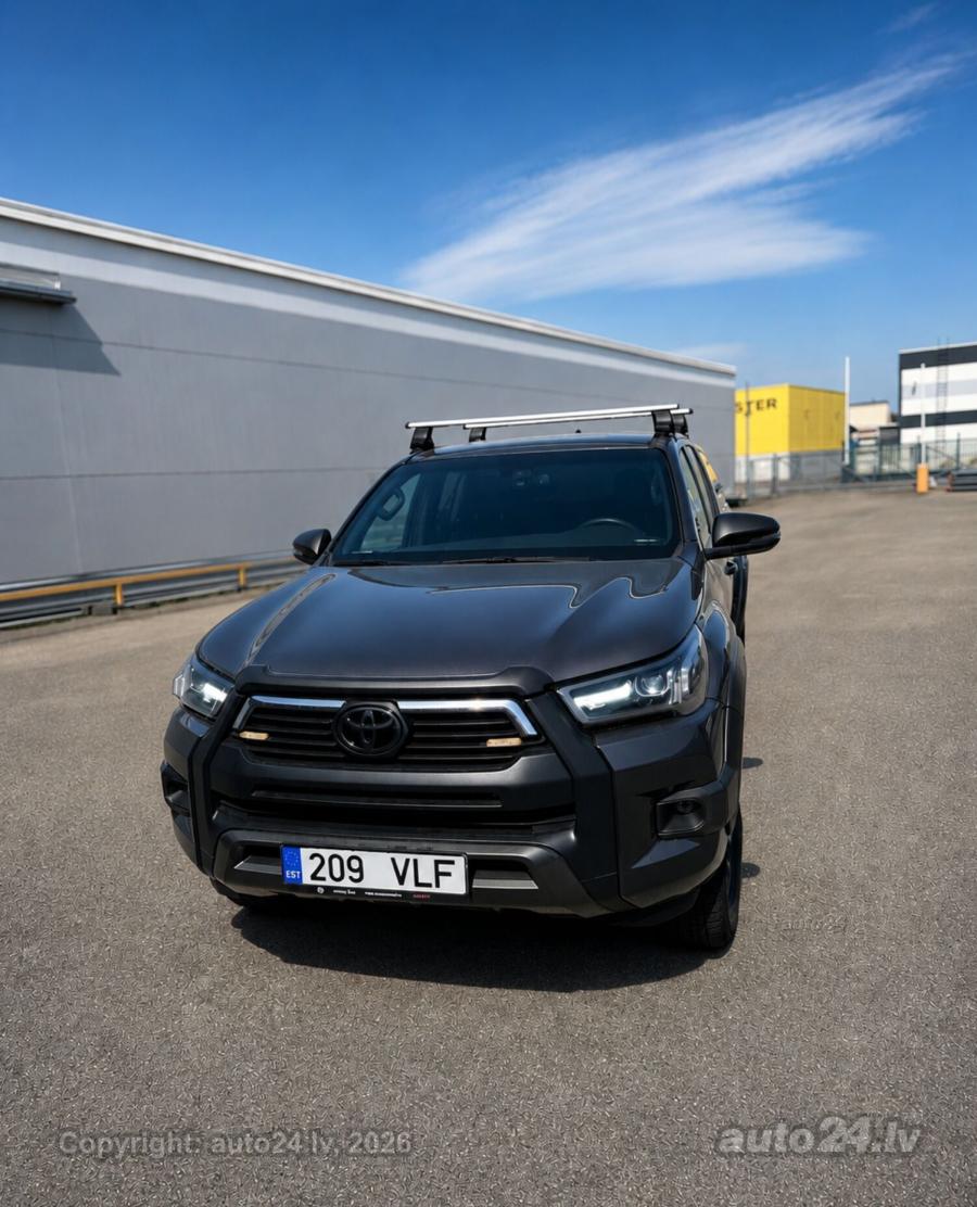 Grey Toyota Hilux 2023 in Tallinn, with an engine capacity of 2.80 L and mileage of 85 thousand km for 49500 €, photo 1 on AUTOMOTO.COM.LV