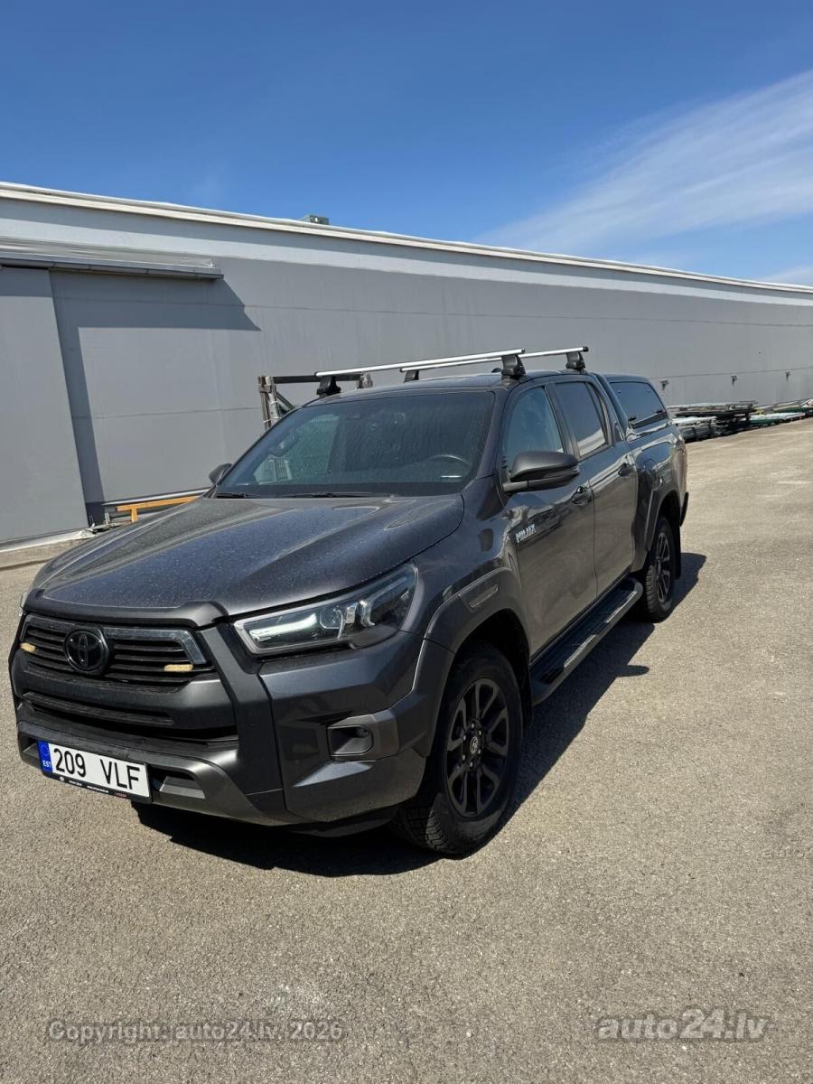 Grey Toyota Hilux 2023 in Tallinn, with an engine capacity of 2.80 L and mileage of 85 thousand km for 49500 €, photo 3 on AUTOMOTO.COM.LV