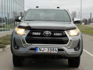 Grey Toyota Hilux 2023 in Rezekne, with an engine capacity of 2.80 L and mileage of 30 thousand km for 46000 €, photo  on AUTOMOTO.COM.LV