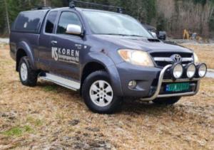 Pelēks Toyota Hilux 2007 Rokiškis, ar dzinēja tilpumu 2.49 L un nobraukumu 458 tūkst. km par 5700 €, foto 1 vietnē AUTOMOTO.COM.LV
