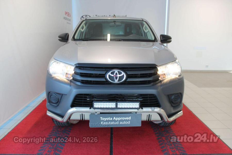 Pelēks Toyota Hilux 2019 Viljandi, ar dzinēja tilpumu 2.40 L un nobraukumu 158 tūkst. km par 22490 €, foto 5 vietnē AUTOMOTO.COM.LV