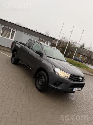 Pelēks Toyota Hilux 2019 Ludza, ar dzinēja tilpumu 2.40 L un nobraukumu 291 tūkst. km par 16500 €, foto 3 vietnē AUTOMOTO.COM.LV