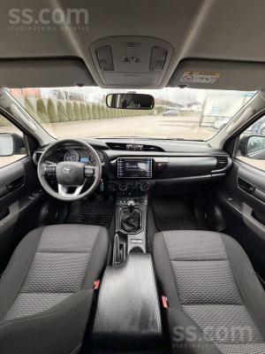 Pelēks Toyota Hilux 2019 Ludza, ar dzinēja tilpumu 2.40 L un nobraukumu 291 tūkst. km par 16500 €, foto 13 vietnē AUTOMOTO.COM.LV