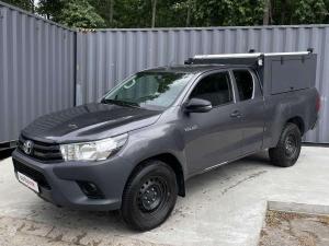 Grey Toyota Hilux 2019 in Vilnius, with an engine capacity of 2.39 L and mileage of 324 thousand km for 18900 €, photo  on AUTOMOTO.COM.LV