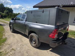 Pelēks Toyota Hilux 2019 Viļņa, ar dzinēja tilpumu 2.39 L un nobraukumu 279 tūkst. km par 14520 €, foto 3 vietnē AUTOMOTO.COM.LV
