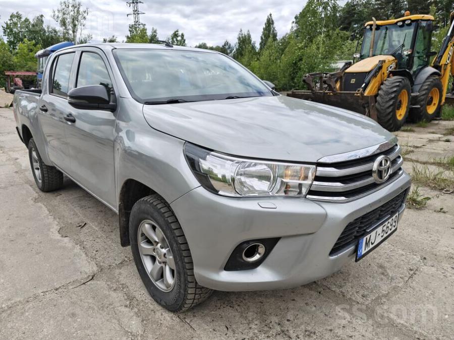 Pelēks Toyota Hilux 2019 Rīga, ar dzinēja tilpumu 2.40 L un nobraukumu 166 tūkst. km par 21000 €, foto 3 vietnē AUTOMOTO.COM.LV