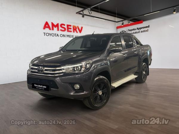 Серый Тойота Хайлюкс 2019 в Таллин, объемом двигателя 2.39 л и пробегом 125 тыс. км за 32900 €, фото 1 на AUTOMOTO.COM.LV