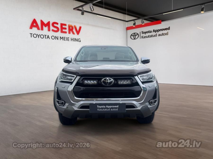 Pelēks Toyota Hilux 2022 Paide, ar dzinēja tilpumu 2.80 L un nobraukumu 83 tūkst. km par 42990 €, foto 6 vietnē AUTOMOTO.COM.LV