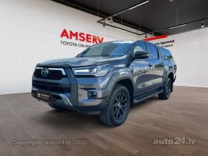 Pelēks Toyota Hilux 2023 Pērnava, ar dzinēja tilpumu 2.80 L un nobraukumu 85 tūkst. km par 48990 €, foto 1 vietnē AUTOMOTO.COM.LV