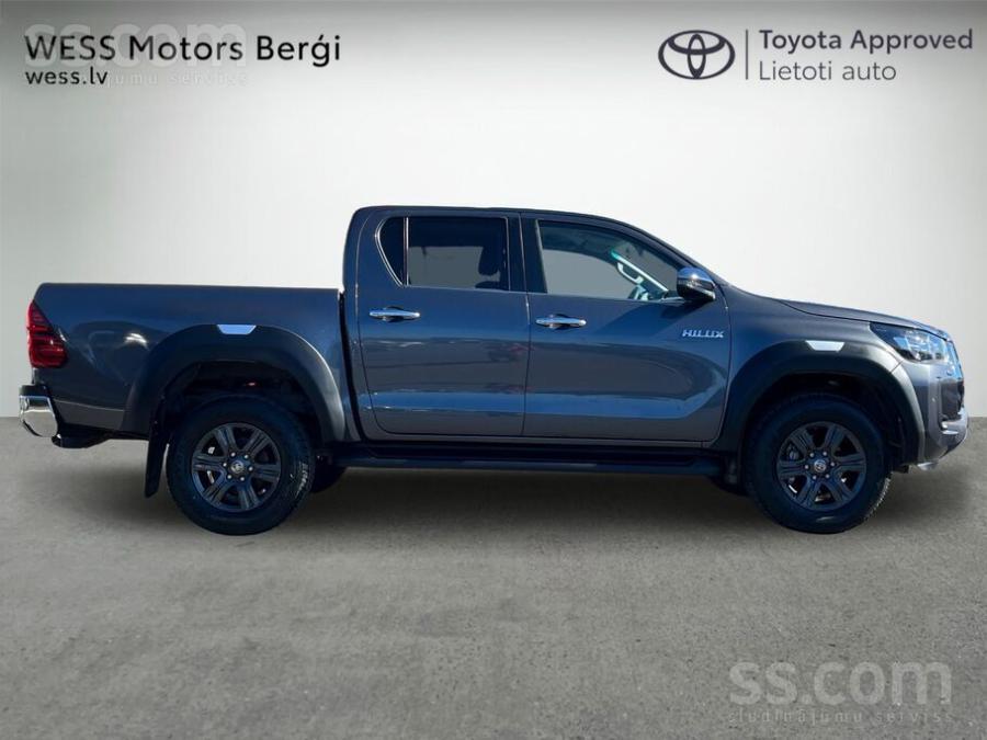 Pelēks Toyota Hilux 2025 Rīga, ar dzinēja tilpumu 2.40 L un nobraukumu 10 tūkst. km par 45990 €, foto 23 vietnē AUTOMOTO.COM.LV