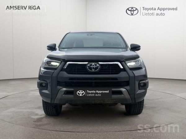 Pelēks Toyota Hilux 2025 Rīga, ar dzinēja tilpumu 2.80 L un nobraukumu 28 tūkst. km par 47400 €, foto 6 vietnē AUTOMOTO.COM.LV