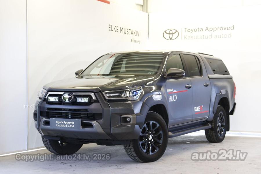 Grey Toyota Hilux 2026 in Tallinn, with an engine capacity of 2.76 L and mileage of 9 thousand km for 61500 €, photo 1 on AUTOMOTO.COM.LV