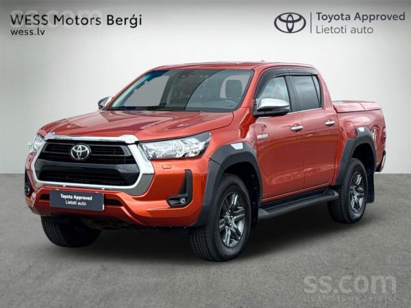 Oranžs Toyota Hilux 2022 Rīga, ar dzinēja tilpumu 1.80 L un nobraukumu 66 tūkst. km par 39990 €, foto 1 vietnē AUTOMOTO.COM.LV