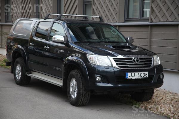 Toyota Hilux 2013 in Riga on AUTOMOTO.COM.LV Toyota Hilux 2013 in Riga, with an engine capacity of 2.50 L and mileage of 177 thousand km for 12500 €, photo 3 on AUTOMOTO.COM.LV