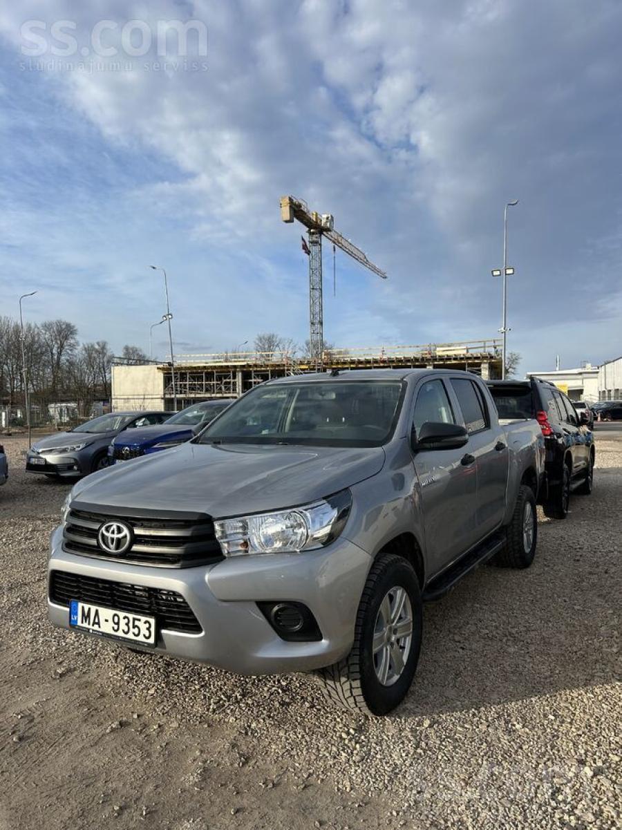 Toyota Hilux 2019 Rīga, ar dzinēja tilpumu 2.40 L un nobraukumu 158 tūkst. km par 18000 €, foto 1 vietnē AUTOMOTO.COM.LV