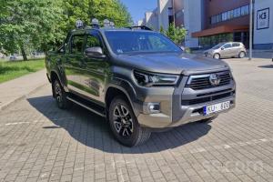 Toyota Hilux 2021 in Riga, with an engine capacity of 2.80 L and mileage of 46 thousand km for 41500 €, photo 1 on AUTOMOTO.COM.LV