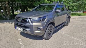 Toyota Hilux 2021 in Riga, with an engine capacity of 2.80 L and mileage of 46 thousand km for 41500 €, photo 2 on AUTOMOTO.COM.LV
