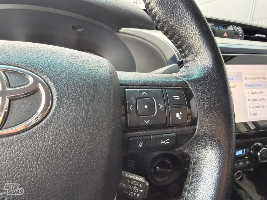 Toyota Hilux 2021 in Vilnius, with an engine capacity of 2.40 L and mileage of 111 thousand km for 34950 €, photo 28 on AUTOMOTO.COM.LV