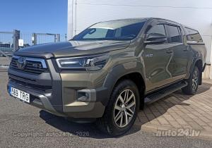 Toyota Hilux 2021 Narva, ar dzinēja tilpumu 2.80 L un nobraukumu 86 tūkst. km par 40990 €, foto  vietnē AUTOMOTO.COM.LV