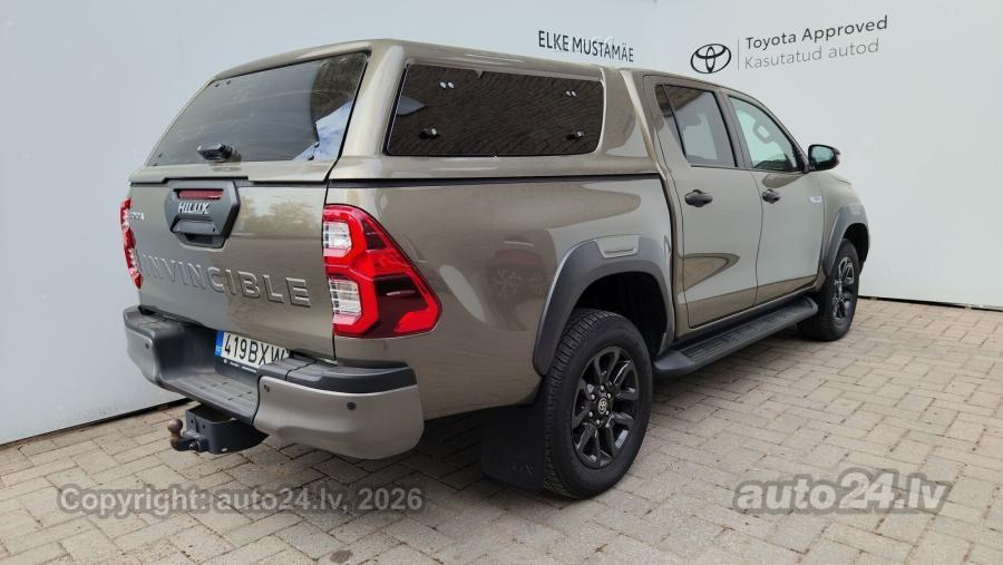 Toyota Hilux 2023 Tallina, ar dzinēja tilpumu 2.76 L un nobraukumu 66 tūkst. km par 49995 €, foto 3 vietnē AUTOMOTO.COM.LV