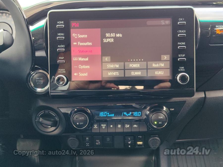 Toyota Hilux 2023 Tallina, ar dzinēja tilpumu 2.76 L un nobraukumu 37 tūkst. km par 42995 €, foto 15 vietnē AUTOMOTO.COM.LV