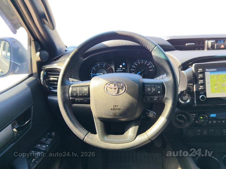 Toyota Hilux 2023 in Tallinn, with an engine capacity of 2.76 L and mileage of 68 thousand km for 51995 €, photo 10 on AUTOMOTO.COM.LV