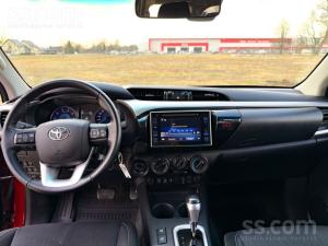 Sarkans Toyota Hilux 2017 Rīga, ar dzinēja tilpumu 2.40 L un nobraukumu 75 tūkst. km par 25990 €, foto 19 vietnē AUTOMOTO.COM.LV