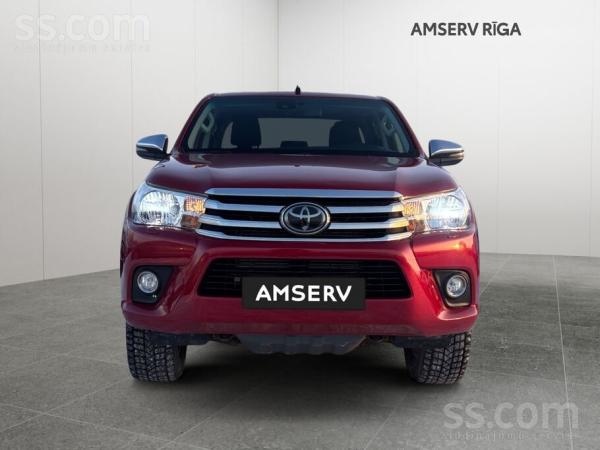 Sarkans Toyota Hilux 2018 Rīga, ar dzinēja tilpumu 2.40 L un nobraukumu 131 tūkst. km par 26900 €, foto 5 vietnē AUTOMOTO.COM.LV