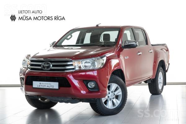 Sarkans Toyota Hilux 2018 Rīga, ar dzinēja tilpumu 2.40 L un nobraukumu 131 tūkst. km par 21000 €, foto 1 vietnē AUTOMOTO.COM.LV