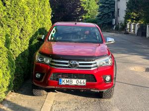 Sarkans Toyota Hilux 2018 Viļņa, ar dzinēja tilpumu 2.40 L un nobraukumu 158 tūkst. km par 25800 €, foto 3 vietnē AUTOMOTO.COM.LV