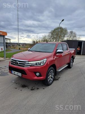 Sarkans Toyota Hilux 2019 Ogre, ar dzinēja tilpumu 2.40 L un nobraukumu 159 tūkst. km par 22999 €, foto 8 vietnē AUTOMOTO.COM.LV