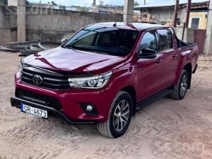 Тойота Хайлюкс 2020 в Валмиера на AUTOMOTO.COM.LV Красный Тойота Хайлюкс 2020 в Валмиера, объемом двигателя 2.40 л и пробегом 221 тыс. км за 25800 €, фото 1 на AUTOMOTO.COM.LV