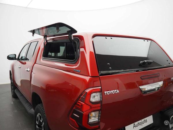 Red Toyota Hilux 2023 in Vilnius, with an engine capacity of 2.76 L and mileage of 139 thousand km for 34500 €, photo 8 on AUTOMOTO.COM.LV