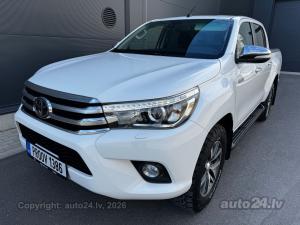 Balts Toyota Hilux 2017 Tallina, ar dzinēja tilpumu 2.40 L un nobraukumu 282 tūkst. km par 32262 €, foto  vietnē AUTOMOTO.COM.LV