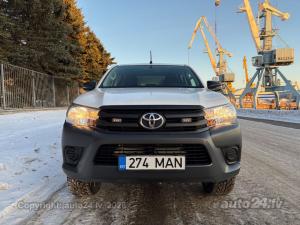 Balts Toyota Hilux 2020 Tallina, ar dzinēja tilpumu 2.40 L un nobraukumu 63 tūkst. km par 29999 €, foto 2 vietnē AUTOMOTO.COM.LV