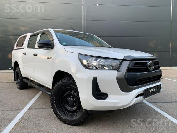 Balts Toyota Hilux 2021 Rīga, ar dzinēja tilpumu 2.40 L un nobraukumu 261 tūkst. km par 24200 €, foto 3 vietnē AUTOMOTO.COM.LV