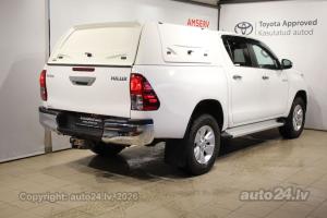 White Toyota Hilux 2018 in Tallinn, with an engine capacity of 2.40 L and mileage of 215 thousand km for 24990 €, photo 3 on AUTOMOTO.COM.LV